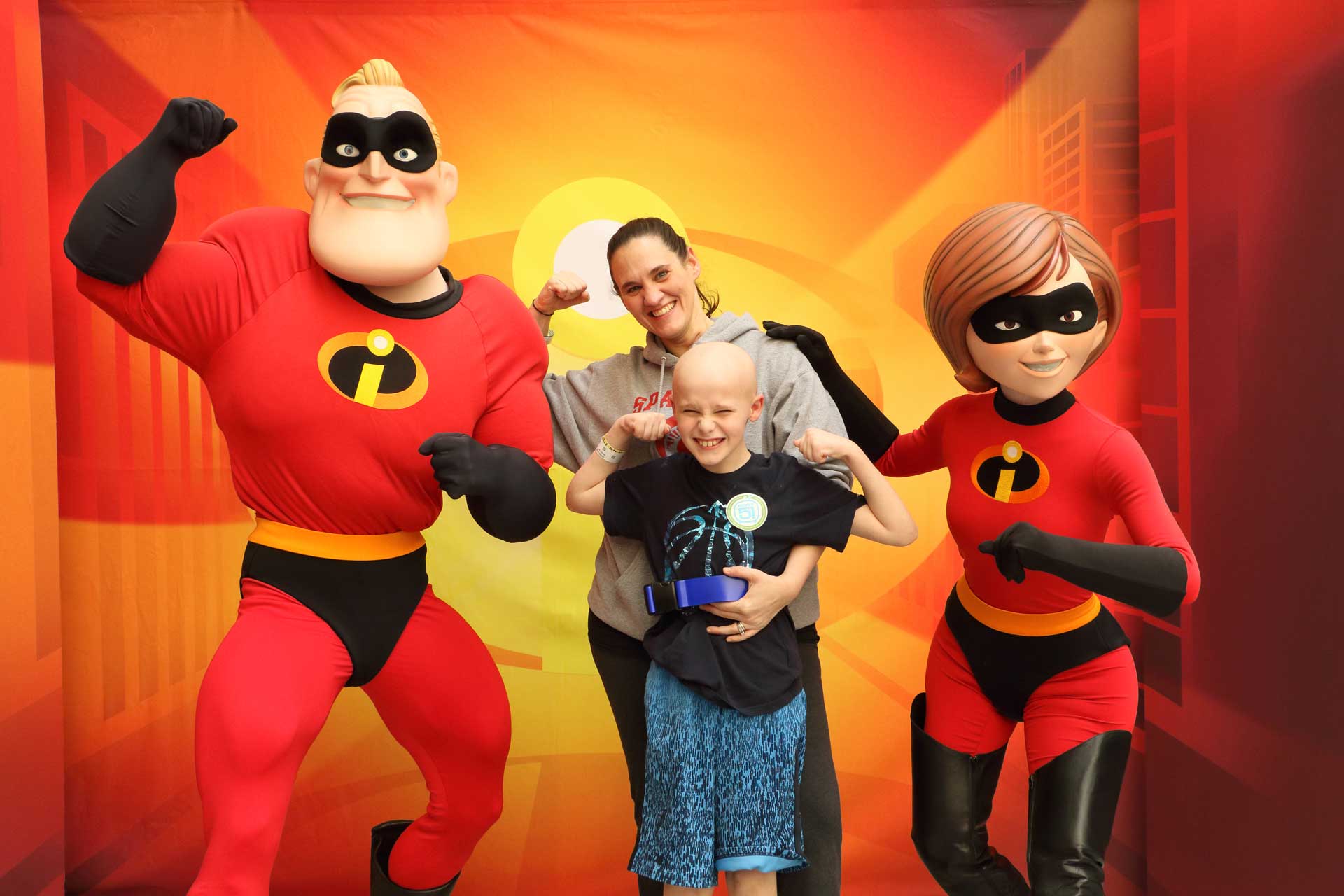 An Incredible Team of Heroes Visits Children’s Hospital of Philadelphia ...