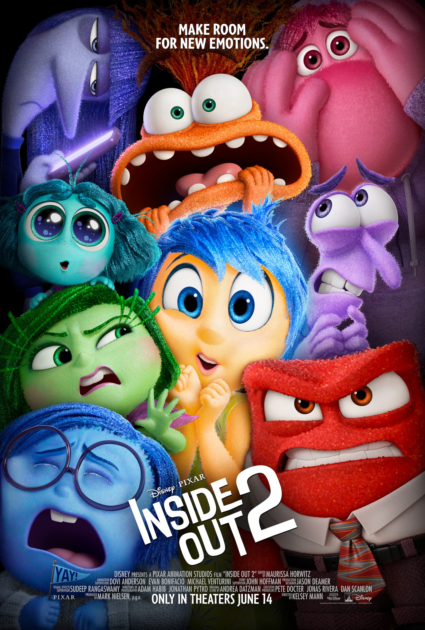 Disney and Pixar's 'Inside Out 2' Reveals New Trailer and Voice Cast ...