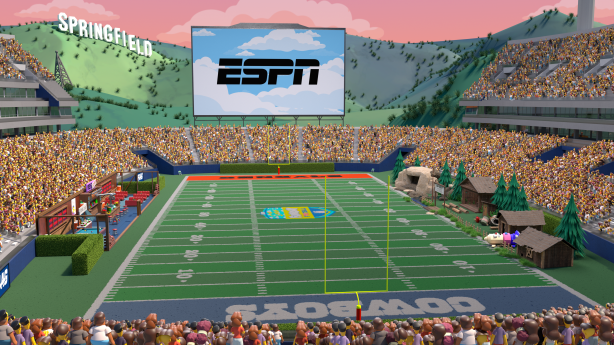 'The Simpsons Funday Football' Streams Live December 9 on Disney+ and ...