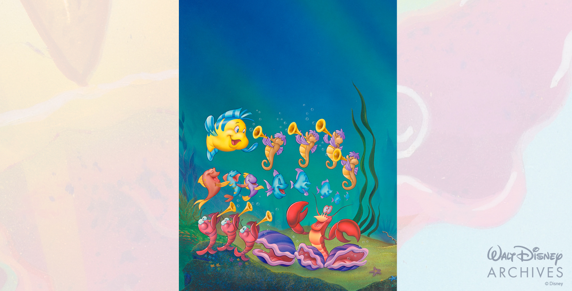 Celebrating 35 Years of 'The Little Mermaid' with Unique Disney Art ...