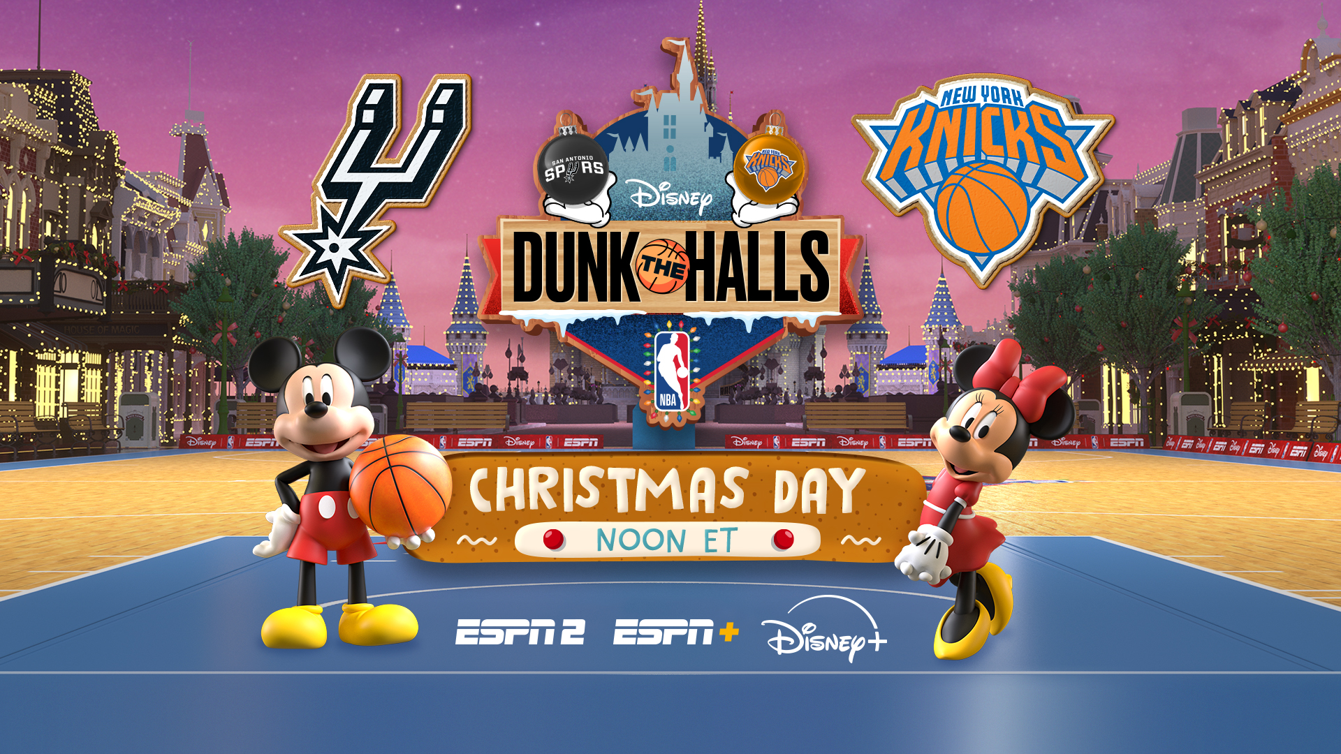 Disney, ESPN, and the NBA Team Up to Present 'Dunk the Halls' - the ...