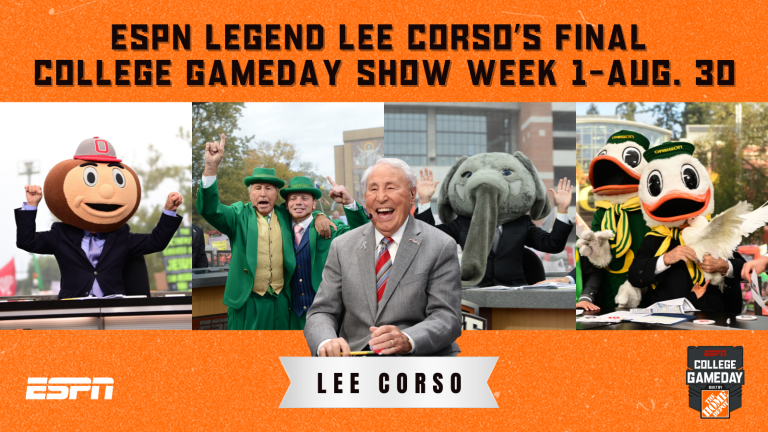 ESPN's Legendary Lee Corso to Work His Final College GameDay | The Walt ...