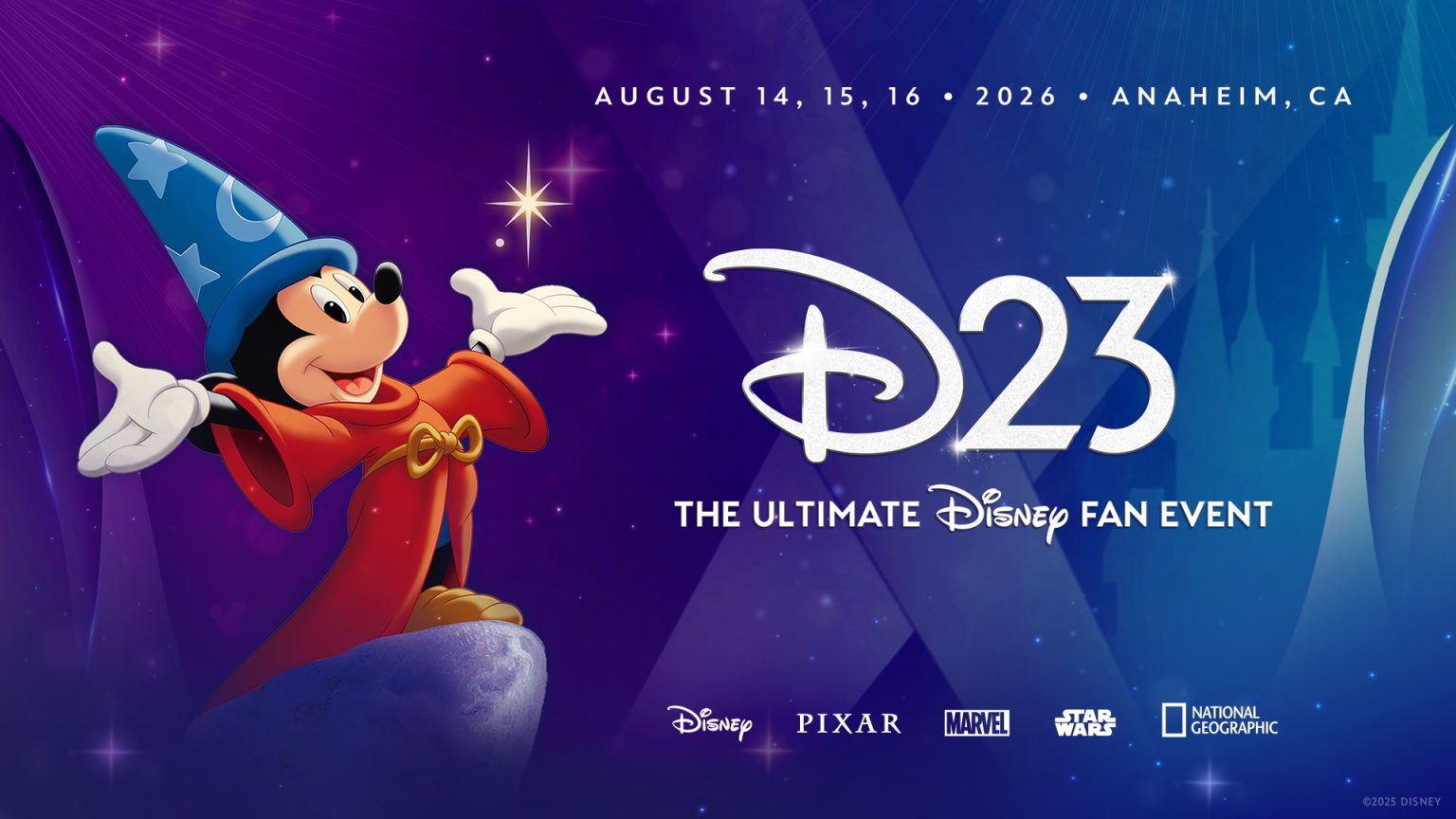 Dates Announced For D23: The Ultimate Disney Fan Event 2026 | The Walt ...