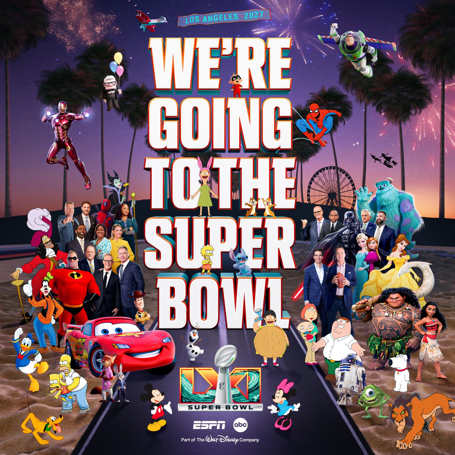 ESPN & Disney's 'We’re Going' campaign for ESPN’s inaugural Super Bowl ...